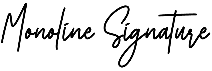 Monoline Signature Font Free Download | Resource Boy