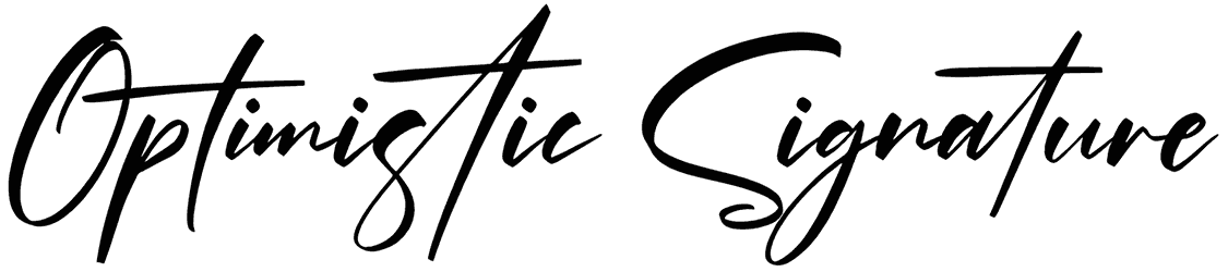 Optimistic Signature Font Free Download | Resource Boy