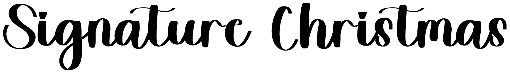 Signature Christmas Font Free Download | Resource Boy
