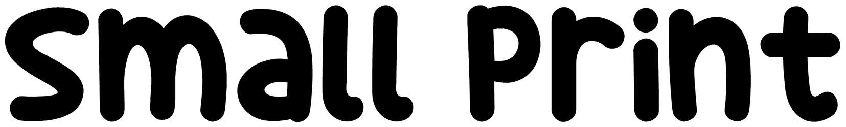Small Print Font Free Download | Resource Boy