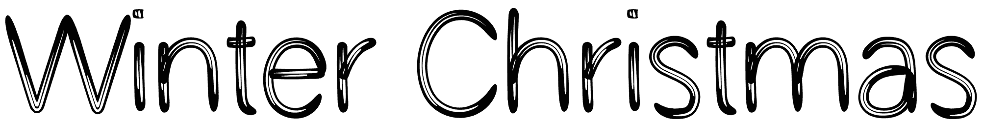 Winter Christmas Font Free Download | Resource Boy