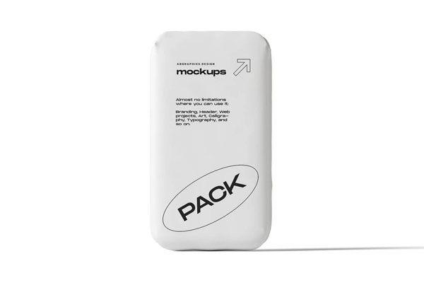 Front View of a Small Box Mockup Free Download | Resource Boy