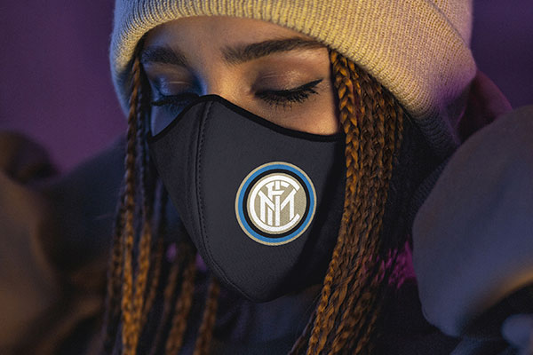 Half-Side View Face Mask Mockup Featuring a Girl Wearing It Free ...