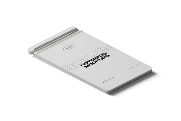 Isometric Closed Notepad with a Rope Mockup Free Download | Resource Boy