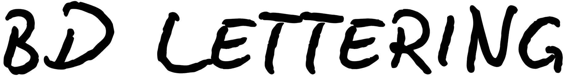 BD Lettering Font Free Download | Resource Boy