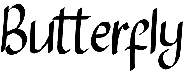 Butterfly Font Free Download | Resource Boy