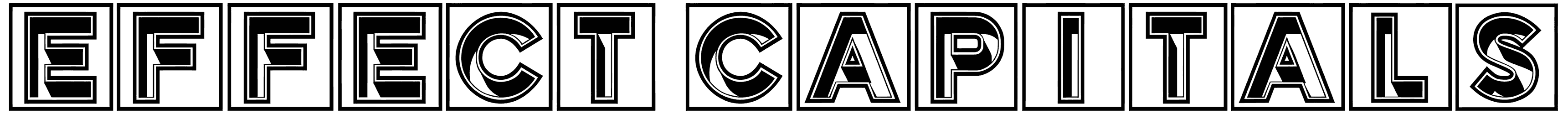 Effect Capitals Font Free Download | Resource Boy