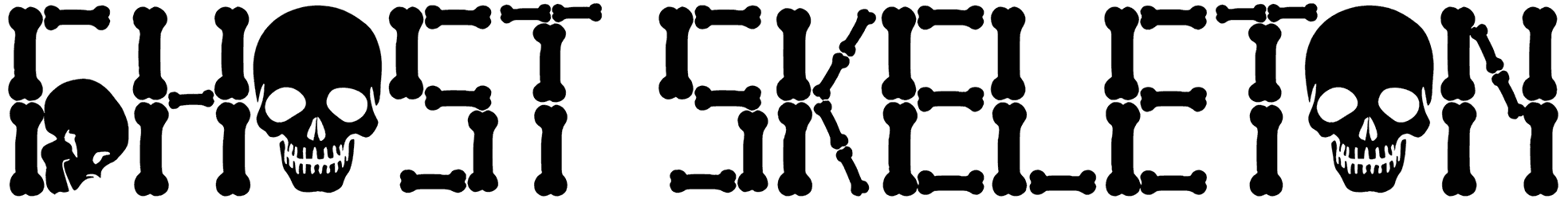 Skeleton Fonts - Free Download (2025) | Resource Boy