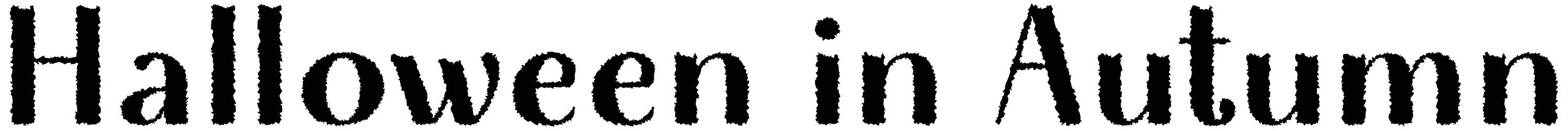 Halloween in Autumn Sans Font Free Download | Resource Boy
