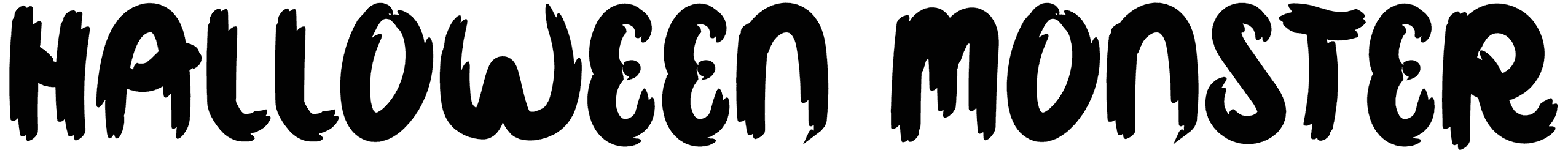 Halloween Monster Font Free Download | Resource Boy