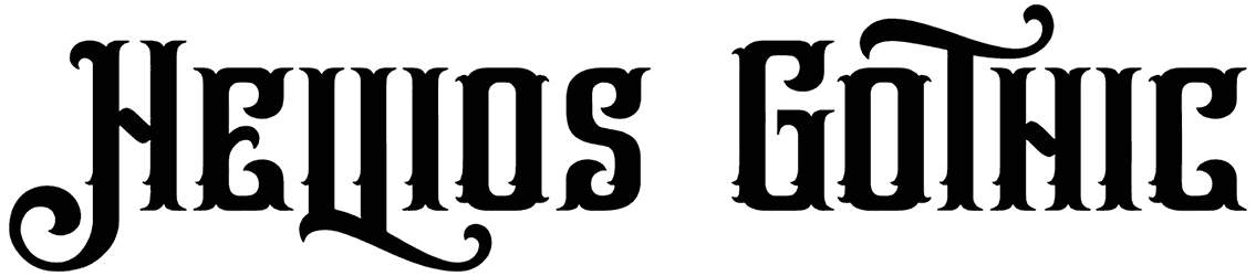 Hellios Gothic Font Free Download | Resource Boy