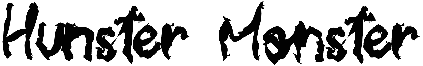 Hunster Monster Font Free Download | Resource Boy