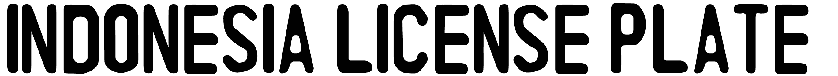 Best Free License Plate Fonts (Updated 2024) | Resource Boy