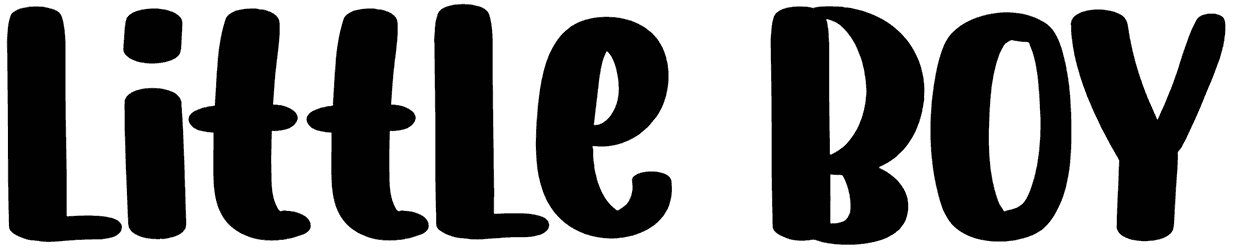 Little Boy Font Free Download | Resource Boy
