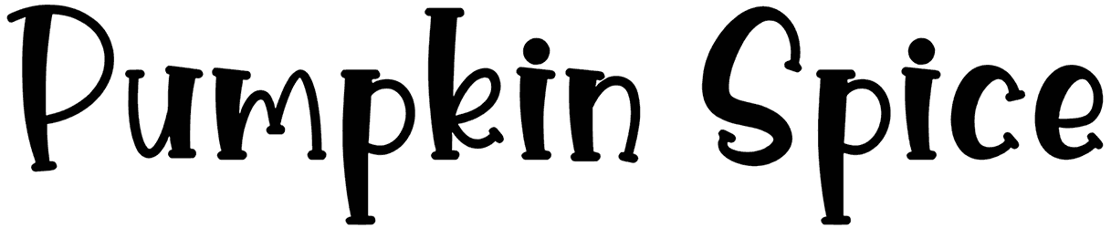 Pumpkin Spice Font Free Download | Resource Boy