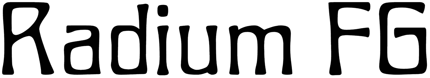 Radius FG Font Free Download | Resource Boy