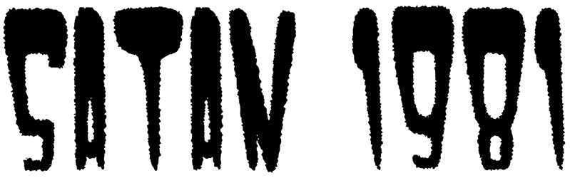 Satan 1981 Font Free Download | Resource Boy