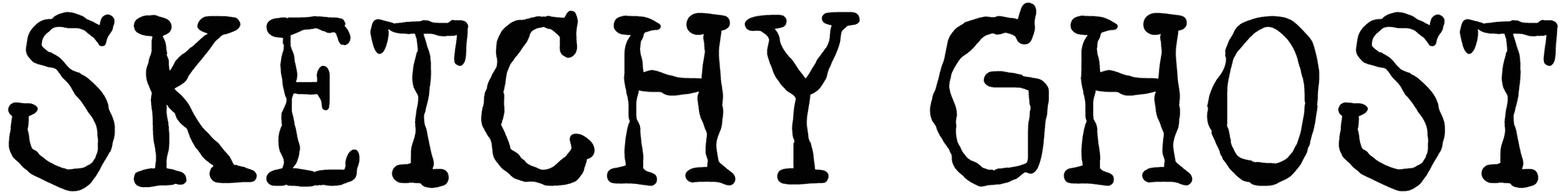 Sketchy Ghost Font Free Download | Resource Boy