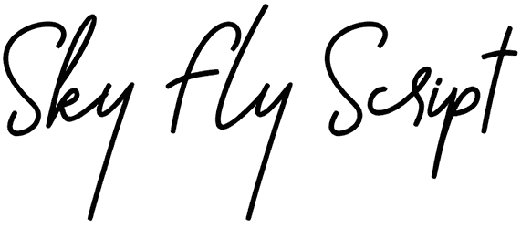 Sky Fly Script Font Free Download | Resource Boy