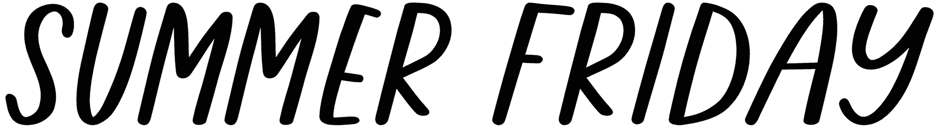 Summer Friday Font Free Download | Resource Boy