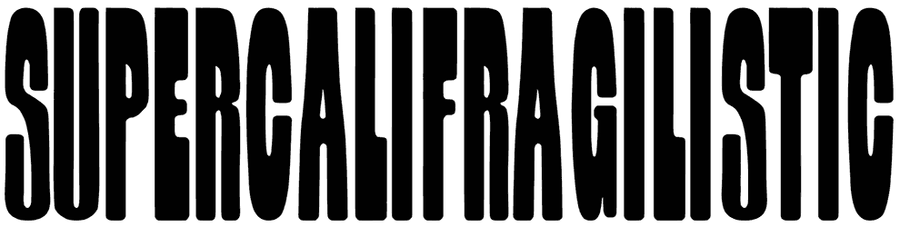 Supercalifragilistic Font Free Download | Resource Boy