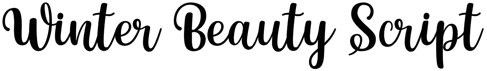 Winter Beauty Script Font Free Download | Resource Boy