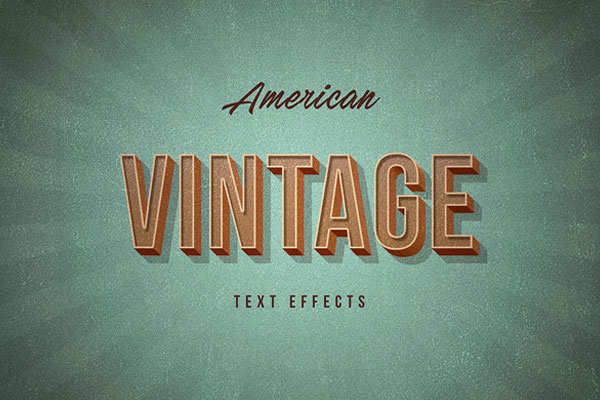 Retro Text Effects - PSD Free Download (2025) | Resource Boy