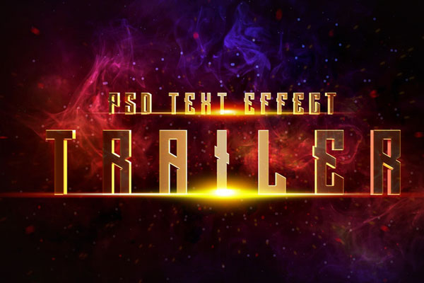 Movie Text Effects - PSD Free Download (2025) | Resource Boy