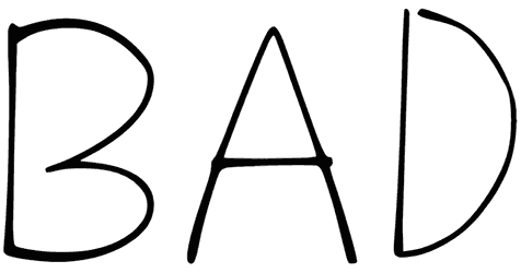 Bad Font Free Download | Resource Boy