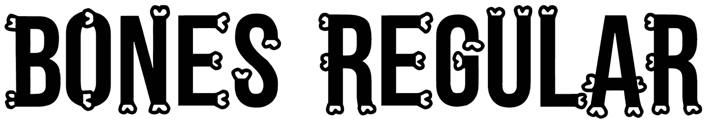 Skeleton Fonts - Free Download (2025) | Resource Boy