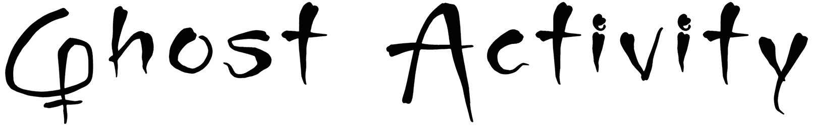 Ghost Activity Font Free Download | Resource Boy