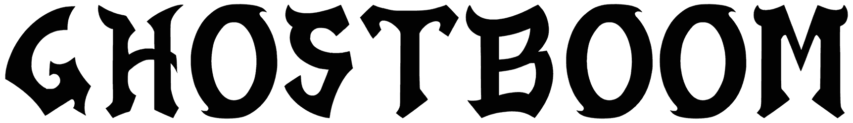Ghostboom Font Free Download | Resource Boy