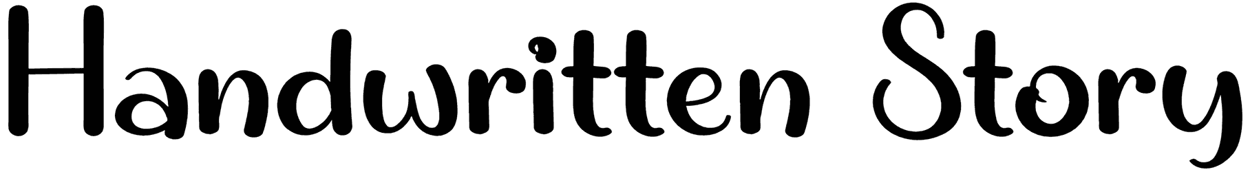 Handwritten Story Font Free Download | Resource Boy