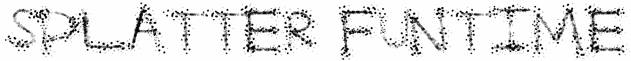 Splatter Funtime Font Free Download | Resource Boy