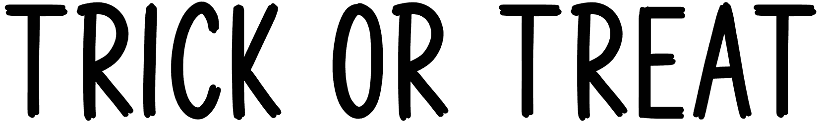 Trick Or Treat Font Free Download | Resource Boy