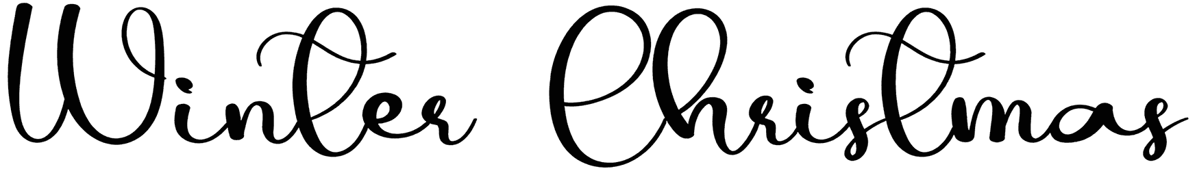 Winter Christmas Font Free Download | Resource Boy