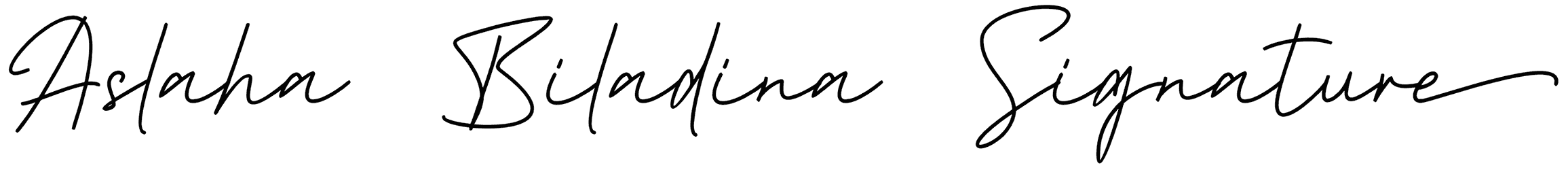 Aslaha Biladina Signature Font Free Download | Resource Boy