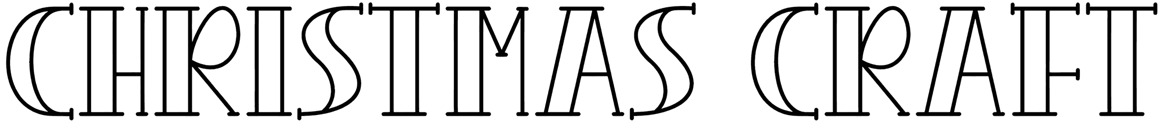 Christmas Craft Font Free Download | Resource Boy