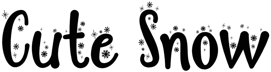 Cute Snow Font Free Download | Resource Boy