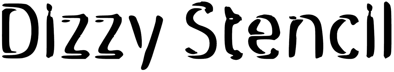 d Dizzy Stencil Font Free Download | Resource Boy