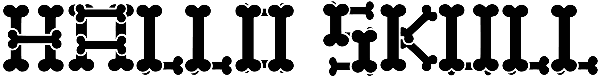 Skeleton Fonts - Free Download (2025) | Resource Boy