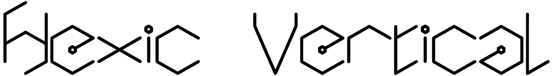Hexic Vertical Font Free Download | Resource Boy
