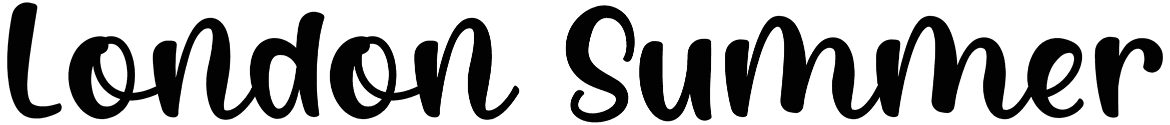 London Summer Font Free Download | Resource Boy