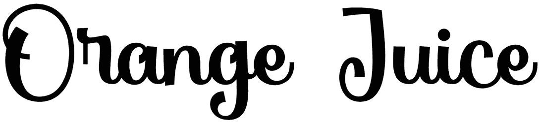 Orange Juice Font Free Download | Resource Boy