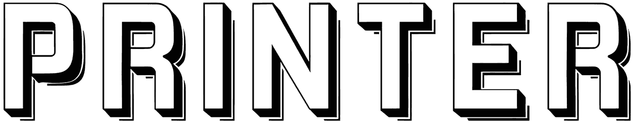 Printer Font Free Download | Resource Boy