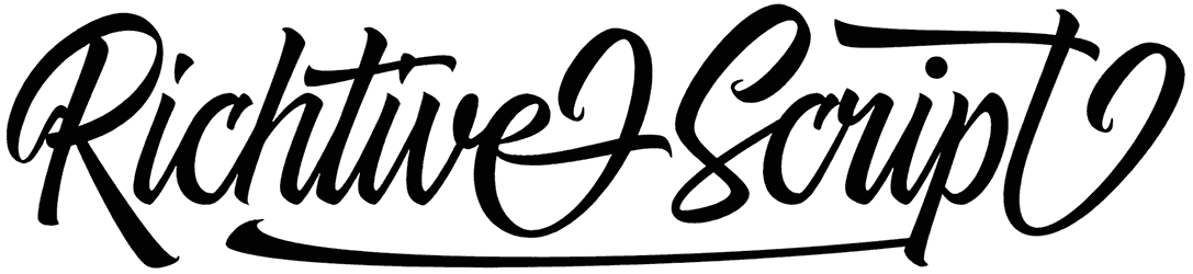 Richtive Script Font Free Download | Resource Boy