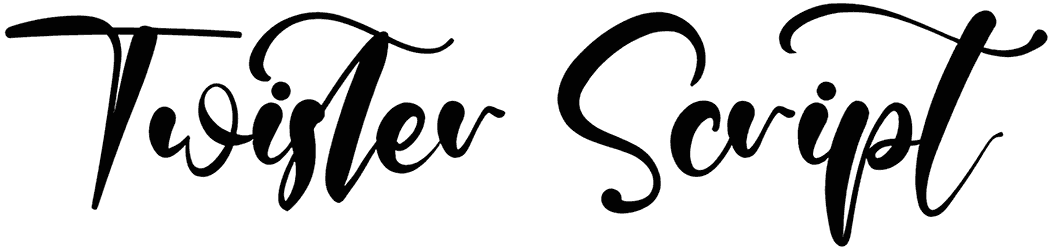 Twister Script Font Free Download | Resource Boy