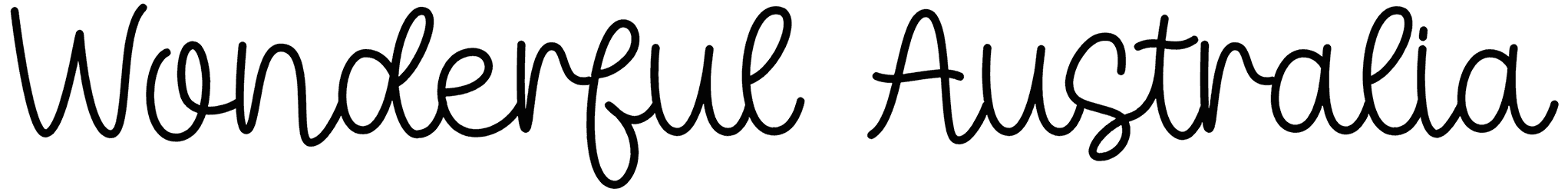 Wonderful Australia Font Free Download | Resource Boy