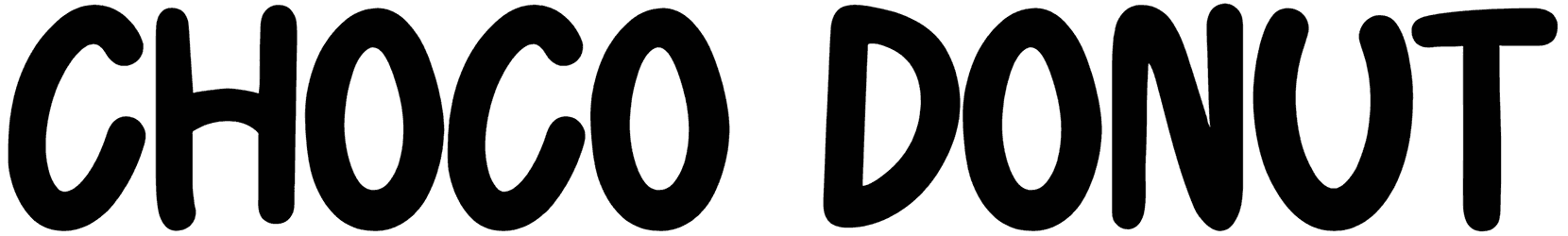 Choco Donut Font Free Download | Resource Boy