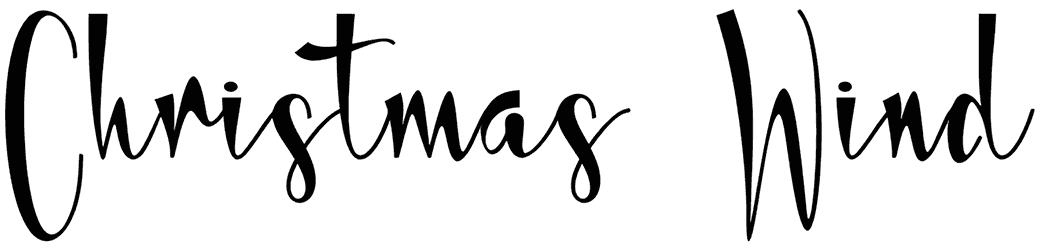 Christmas Wind Font Free Download | Resource Boy